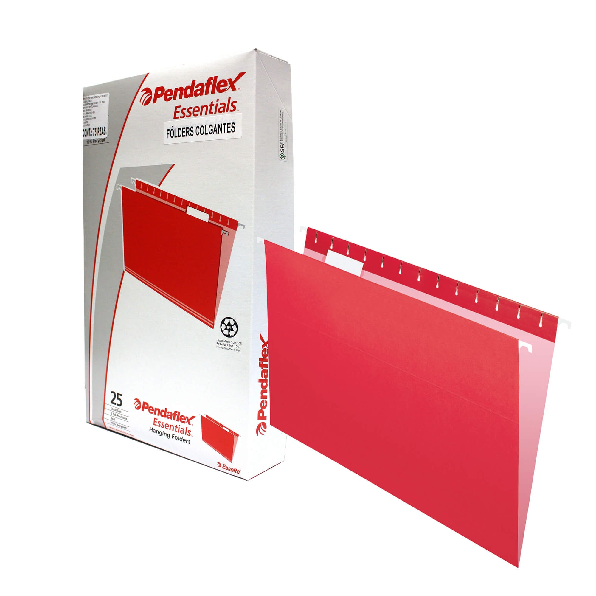 FOLDER COLGANTE PENDAFLEX OFOCIO ROJO 25PZ | Folders | OfficeMax ...