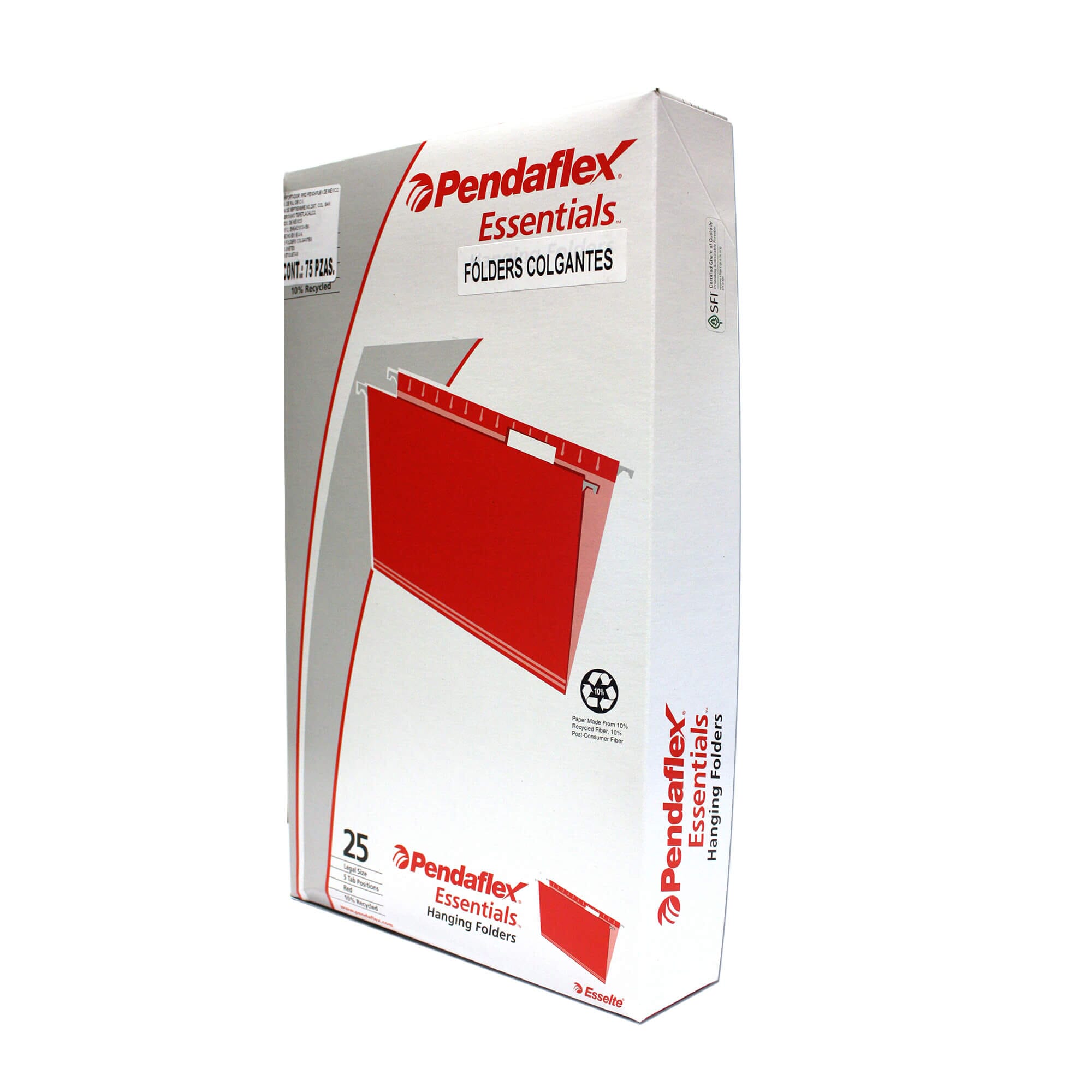 FOLDER COLGANTE PENDAFLEX OFOCIO ROJO 25PZ | Folders | OfficeMax ...