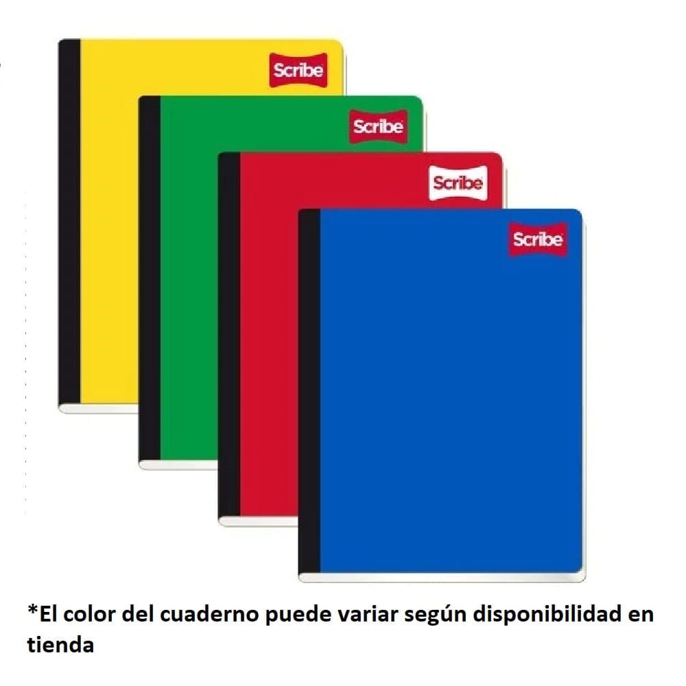 Cuaderno Forma Francesa Doble Raya Scribe | Officemax - Office Max