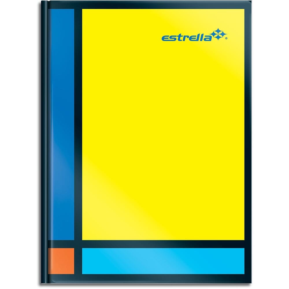 Cuaderno Forma Francesa Rayada Estrella | 96 Hojas - Office Max