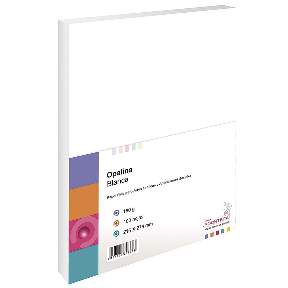 OPALINA PREMIUM BLANCO TAMANO CARTA 100HJS 180GRS | Papel Fino | OfficeMax - Office Max