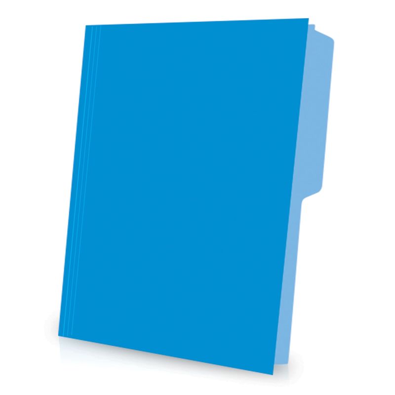 FOLDER AZUL INTENSO CARTA PENDAFLEX 25PZ DOBLE TONALIDAD | Folders ...