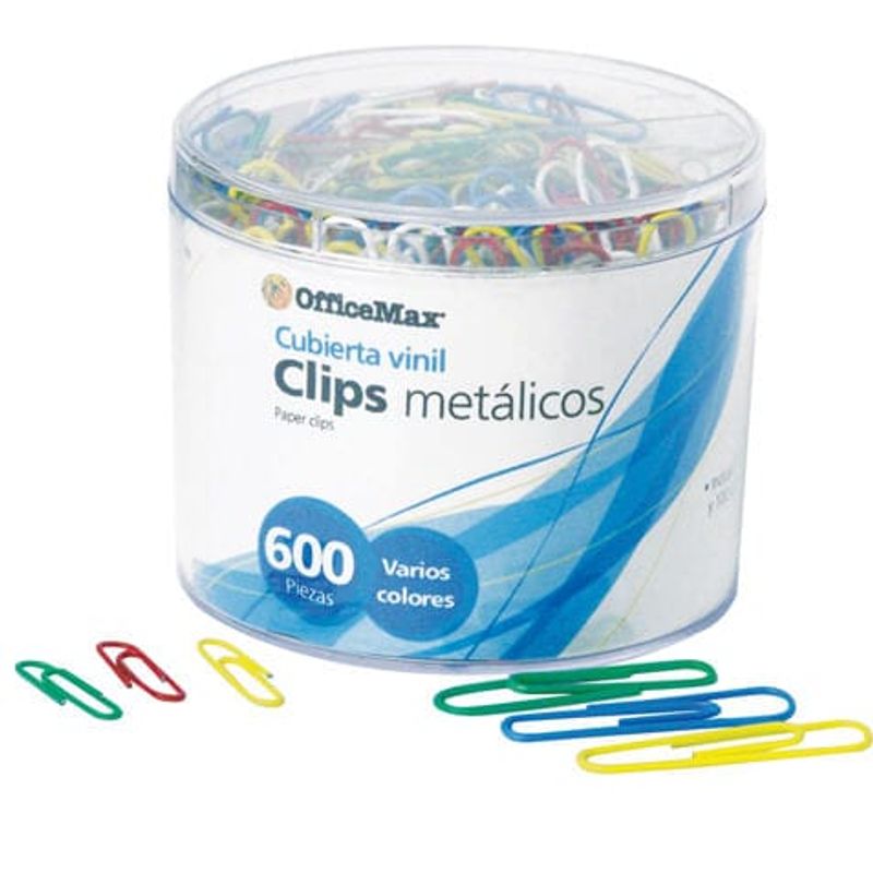 COMBO CLIPS DE COLORES 600 PZAS, 500 DE 28MM Y 100 DE 50MM | Clips ...