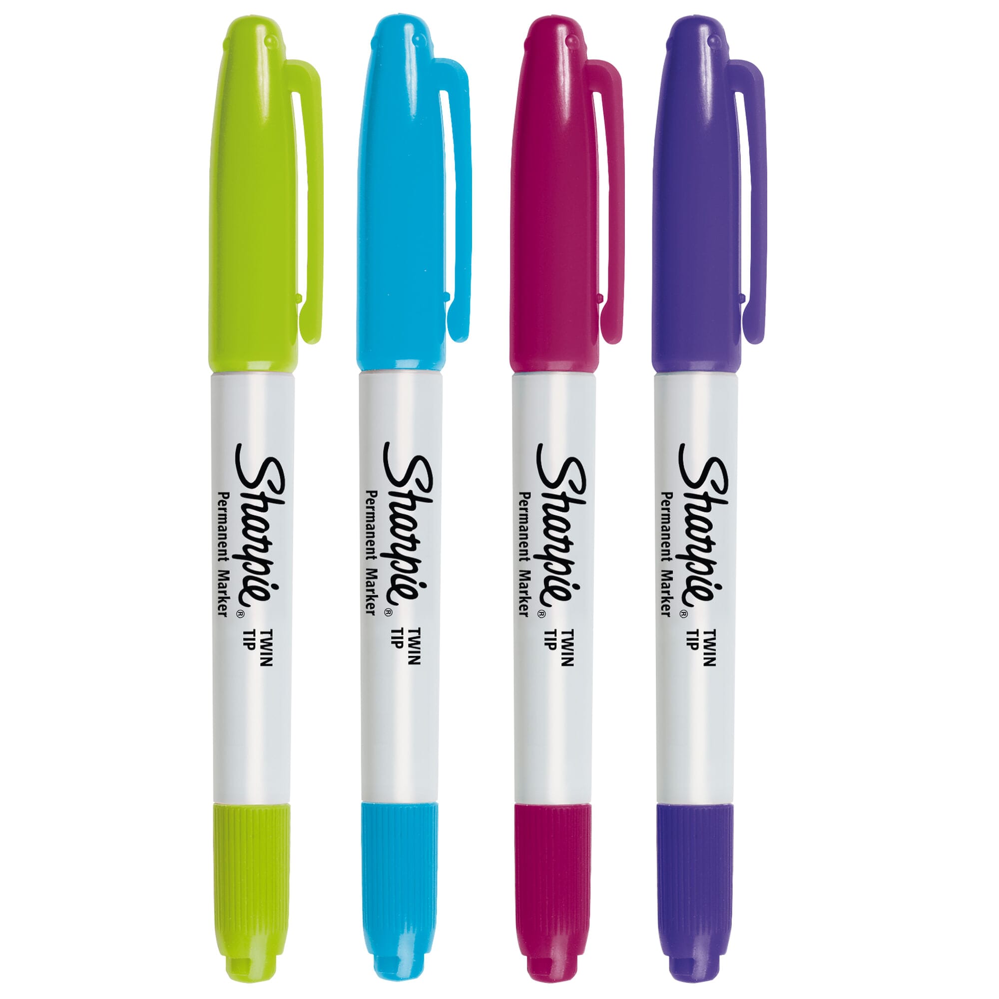 Marcadores Sharpie azul,Verde,Rosa,morado, De Doble Punta | Marcadores ...