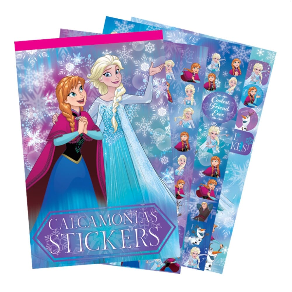 Bloc de Stickers Frozen Varios Diseños 1 pza | OfficeMax - Office Max