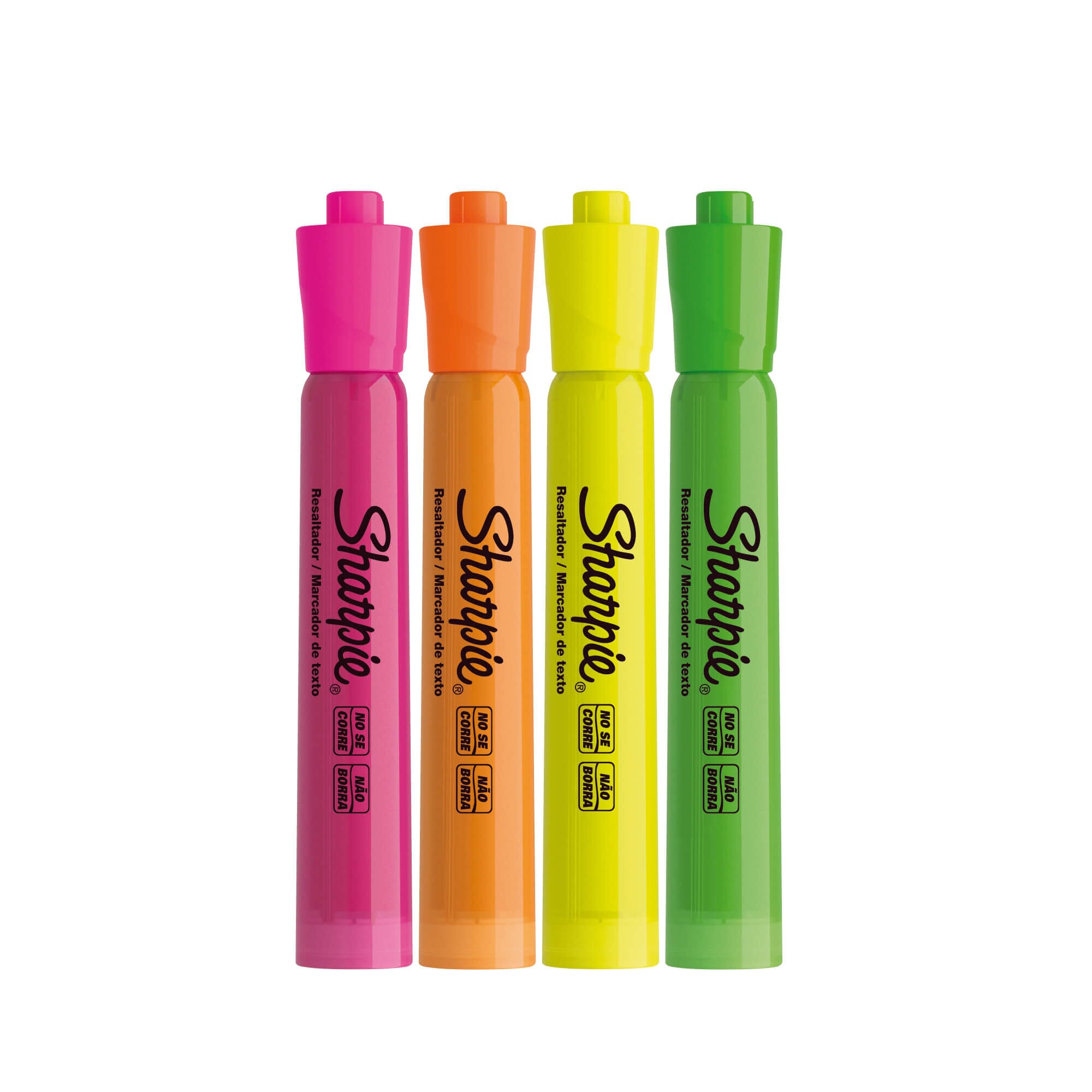 Marcatextos Punta Cincel Sharpie Accent Multicolor 4 piezas ...