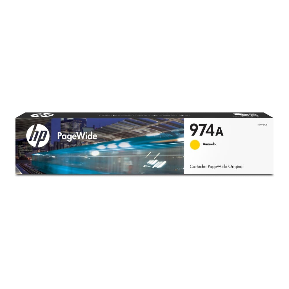 Tinta HP 974A Amarilla Pagewide | Original L0R93AL | Colores - Office Max