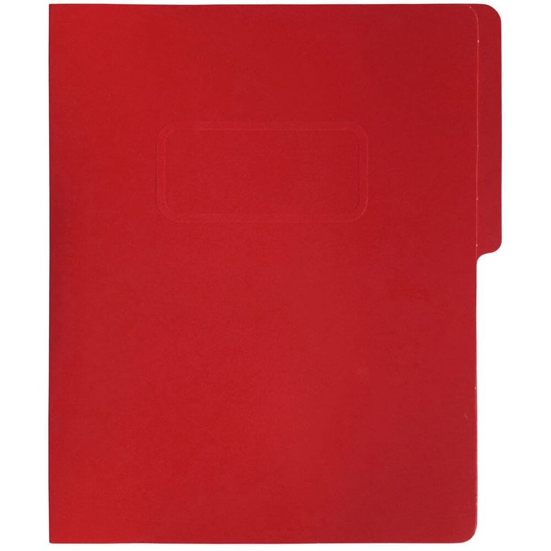 Folder Tipo Pressboard Tamaño Carta Broche 8cm OfficeMax Rojo 5pzas ...