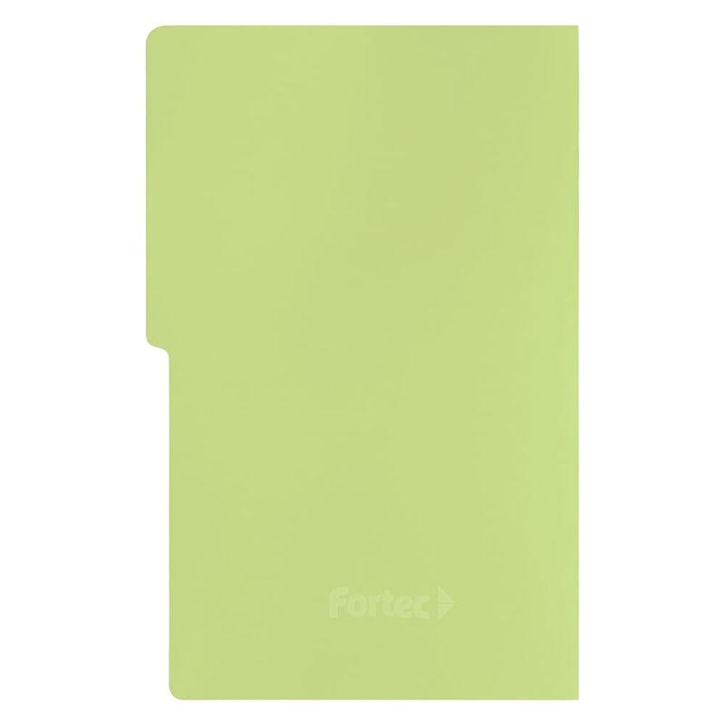 Folder Tipo Pressboard Tamaño Oficio Broche 8cm Fortec Verde 5pzas ...
