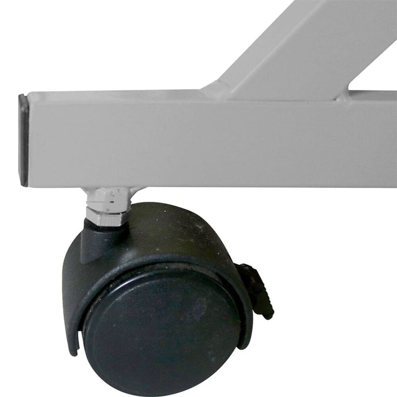 Pedestal Giratorio Superficie Metálica con Ruedas Slim Alfra 90x120cm ...