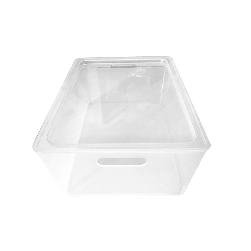 Caja Plástica con Tapa Sigel Transparente 8 Lt | Cajas de Plástico
