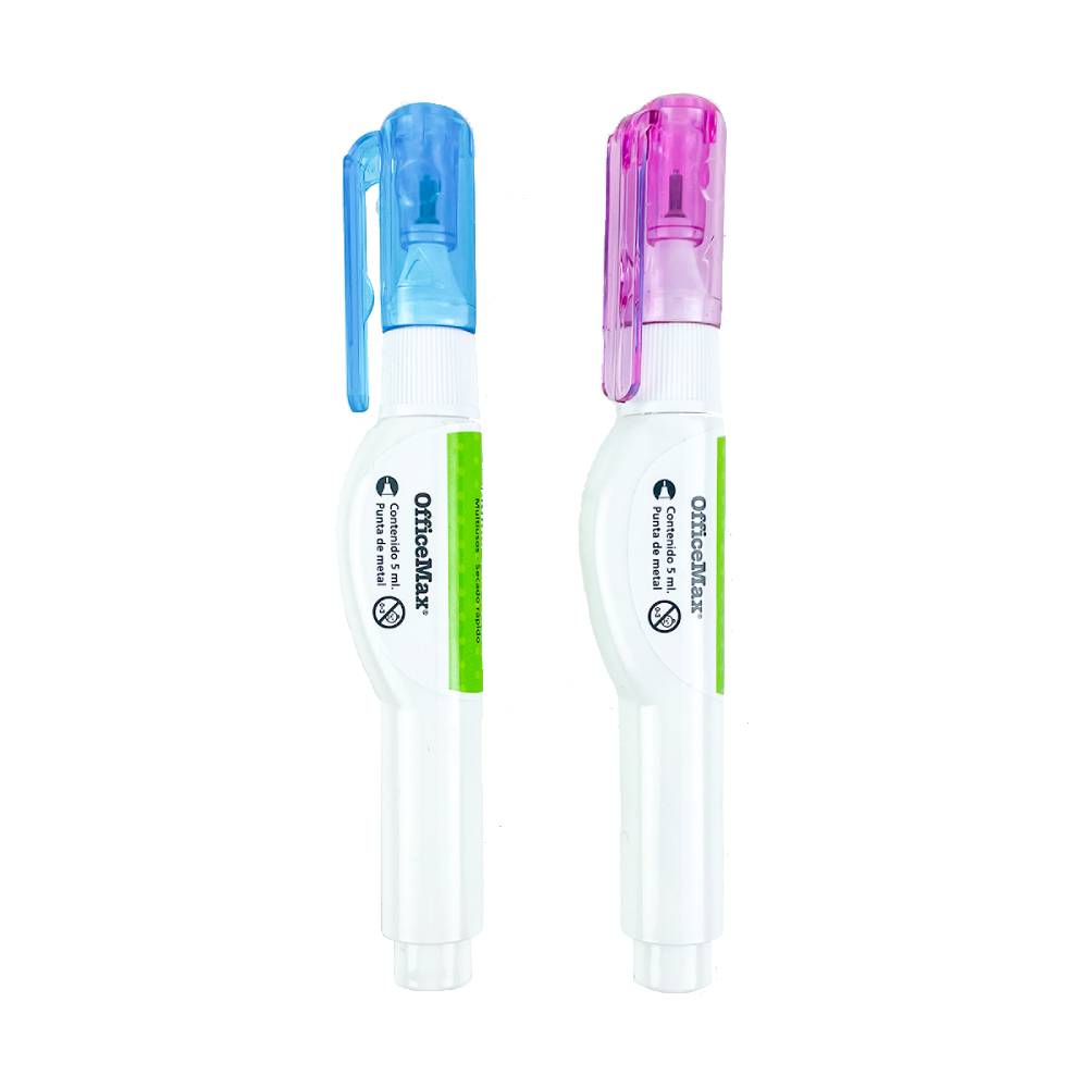 Corrector Liquido OfficeMax 2 piezas | Corrector | OfficeMax - Office Max