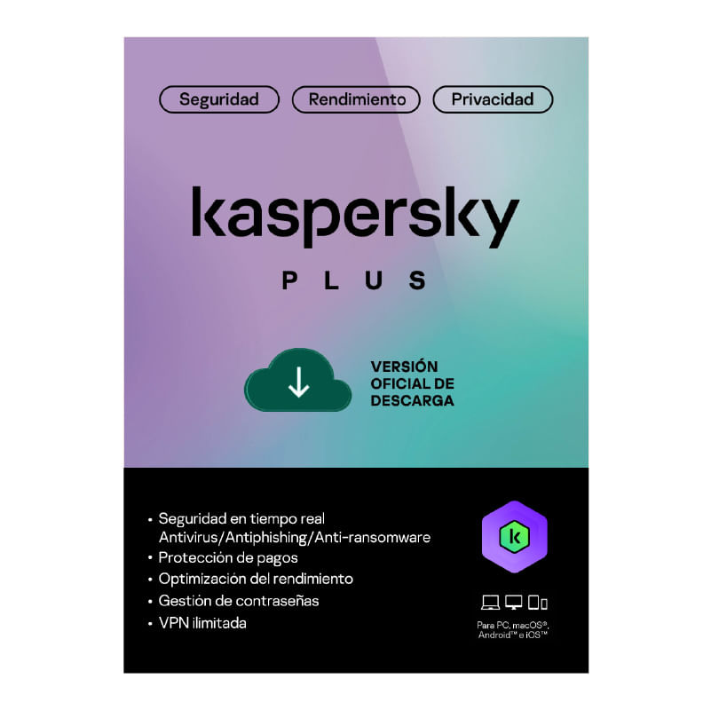 Antivirus Kaspersky Plus | Antivirus | OfficeMax - Office Max