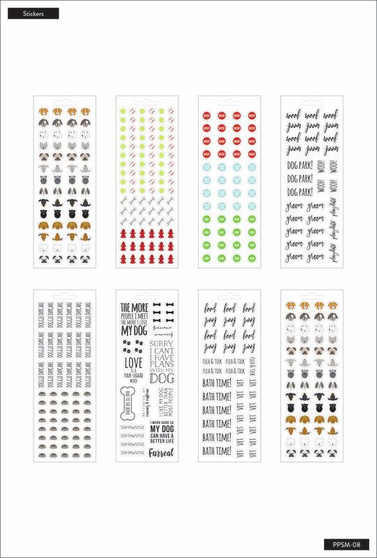 Stickers The Happy Planner Perritos | Stickers | OfficeMax - Office Max