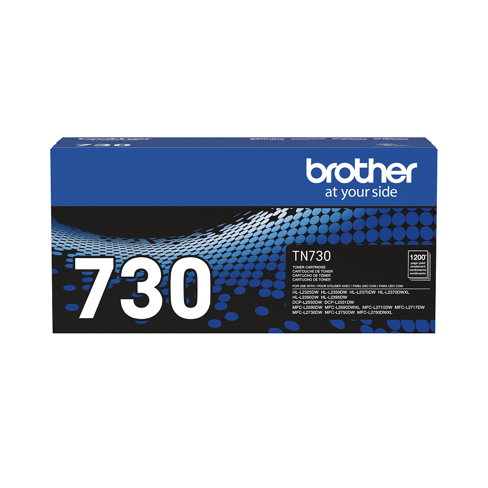 Tóner Brother TN-730 Negro | Original | Rendimiento Óptimo - Office Max