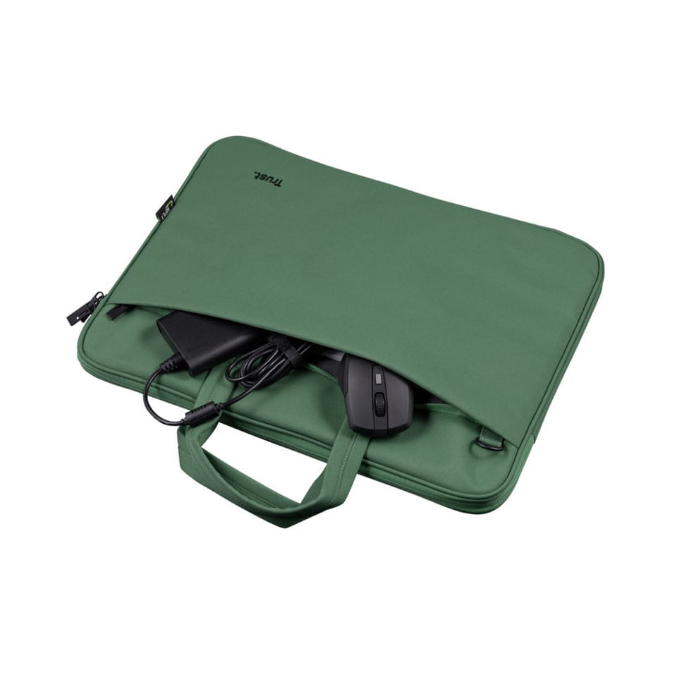 Maletín para Laptop Trust Ecológico Bologna 16" Verde | Maletines para ...