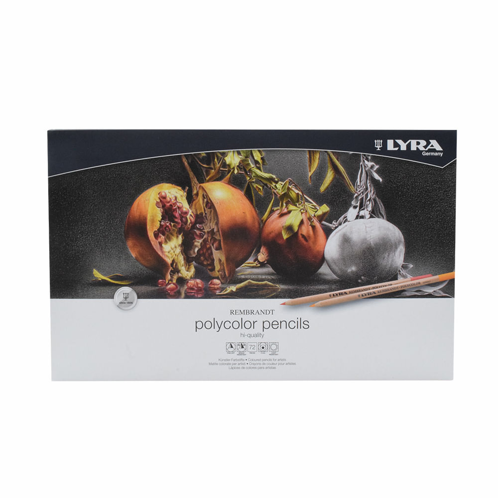 Lapices de Colores Lyra Polycolor 72 piezas | Artículos Escolares ...