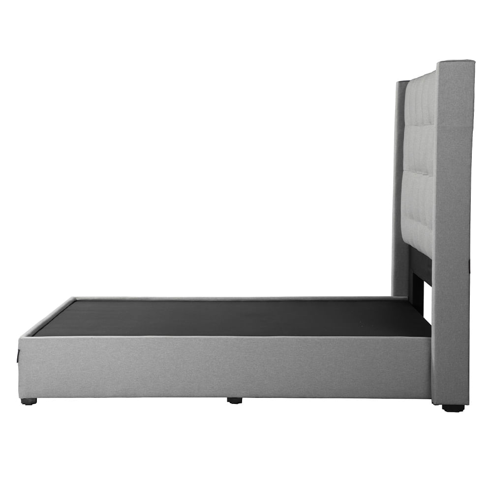 Cabecera Individual Dicasa Titan Gris Base Kuant | Muebles de Recámara ...
