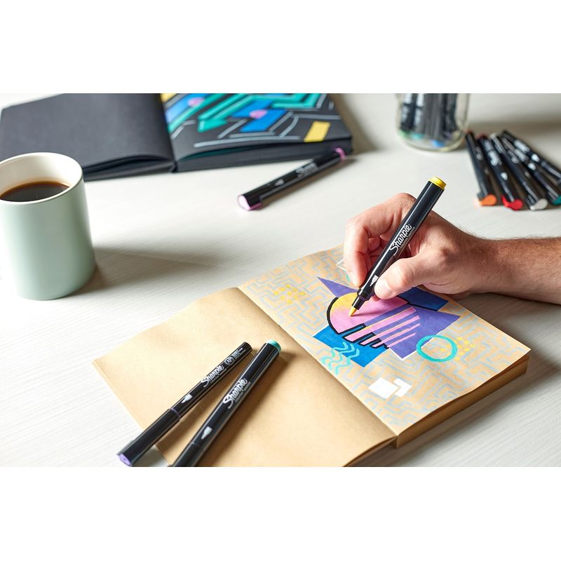 Marcadores Sharpie Acrílico Punta Bala 5 piezas | Plumones y Marcadores ...