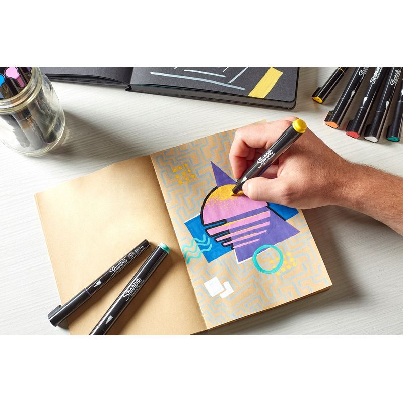 Marcadores Sharpie Acrílico Punta Bala 5 piezas | Plumones y Marcadores ...