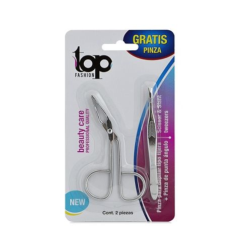 Pinza para Depilar Tipo Tijera y Pinza de Punta de Ángulo Top Fashion ...