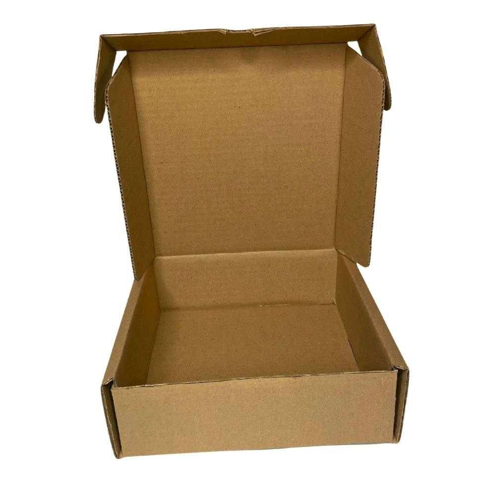 Caja de Cartón Autoarmable Cuadrada 20x20x6 25pzs | Cajas y Protección ...