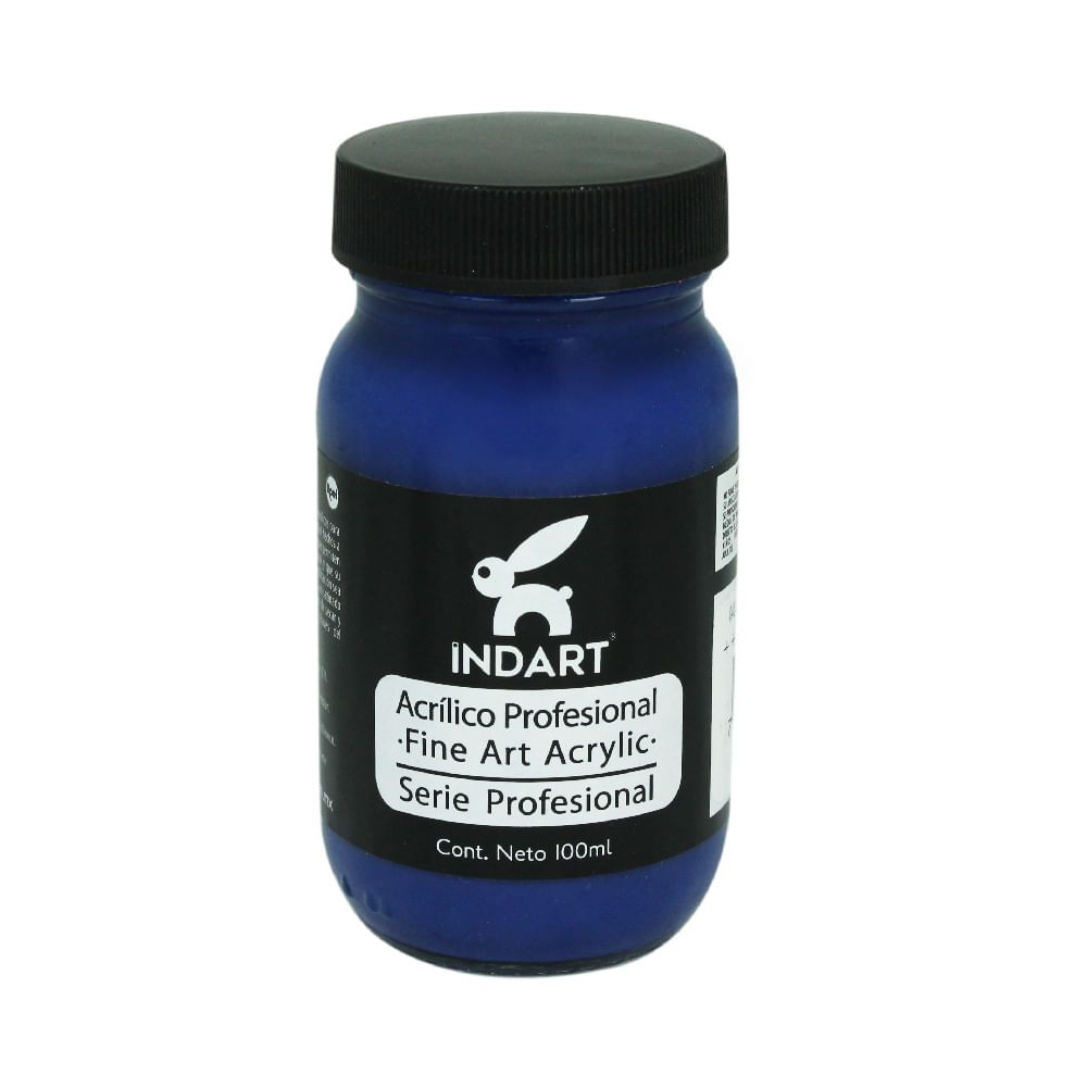 Pintura Acrílica Profesional Roel Indart Serie 1 039 Azul Cerúleo 100ml | Pinturas | OfficeMax