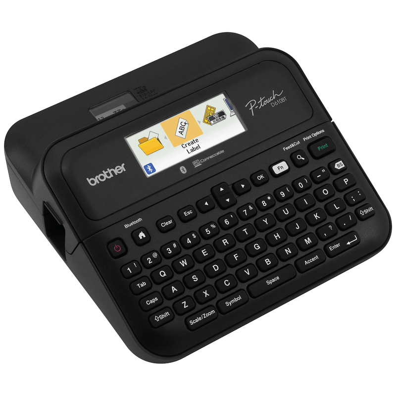 Rotulador Electrónico Brother PT-D610BT Negro | Rotuladores | OfficeMax