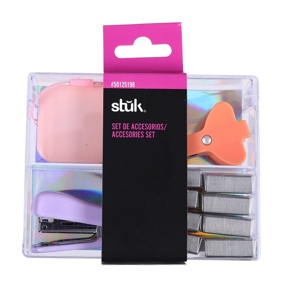 Set de Accesorios para Oficina Stuk 4 piezas | OfficeMax - Office Max