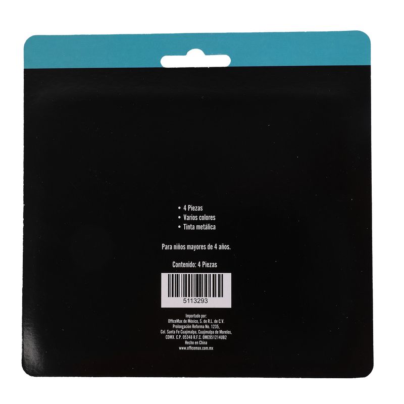 Marcatextos Stuk Metálicos 4 piezas | Marcatextos | OfficeMax