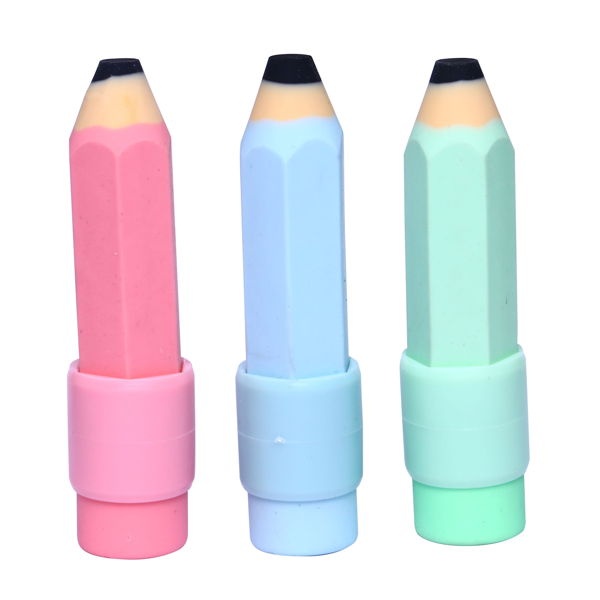 Goma para Borrar Stuk Lápices 3 piezas | Gomas y Borradores | OfficeMax ...