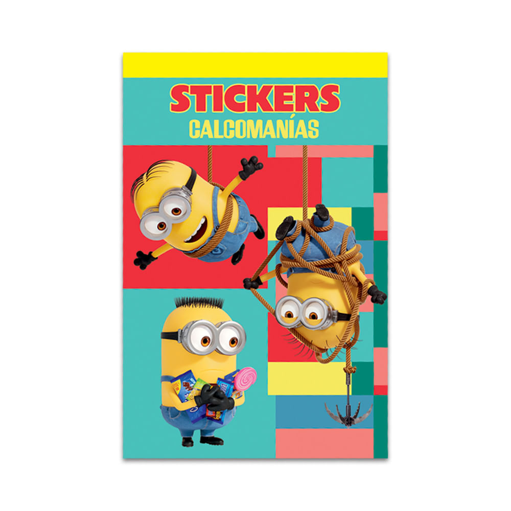 Bloc de Stickers Granmark Mi Villano Favorito 4 | Stickers | OfficeMax