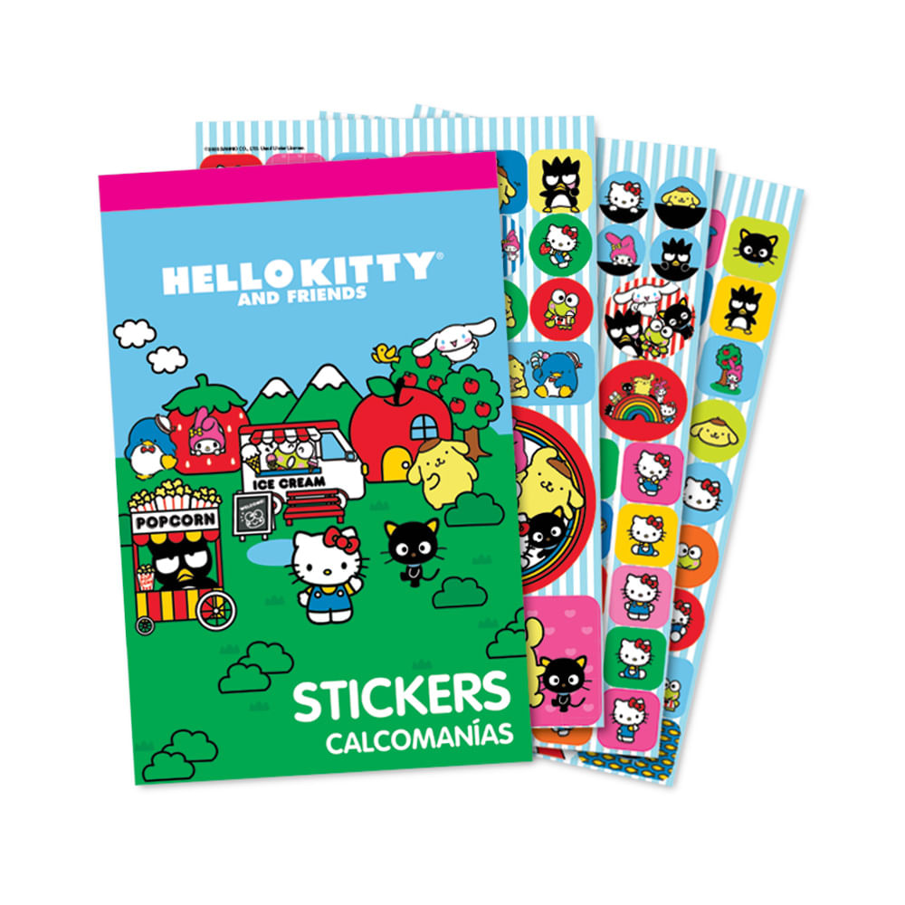 Bloc de Stickers Granmark Kitty and Friends | Stickers | OfficeMax ...