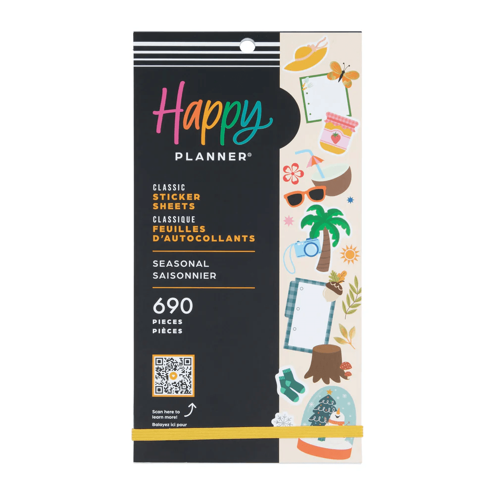 Stickers Happy Planner Seasonal 690 piezas | OfficeMax - Office Max