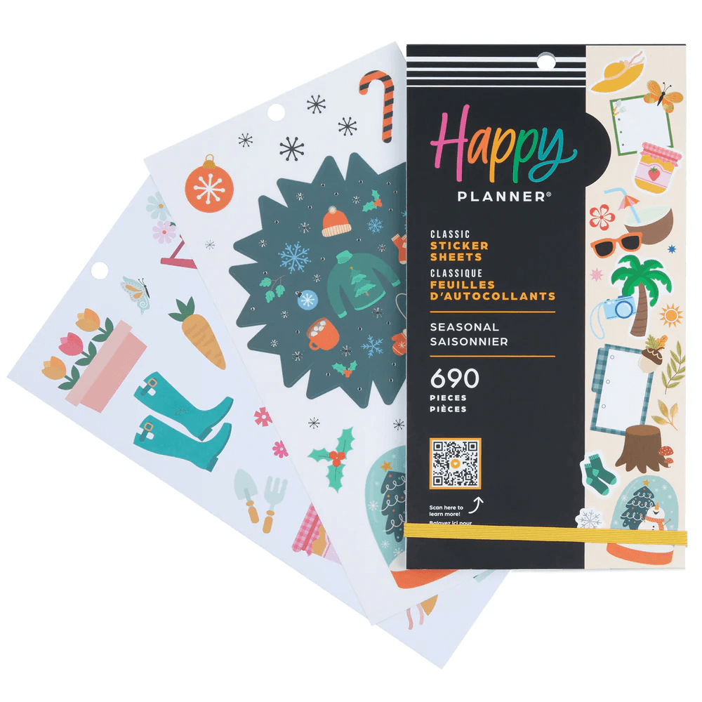 Stickers Happy Planner Seasonal 690 piezas | OfficeMax - Office Max