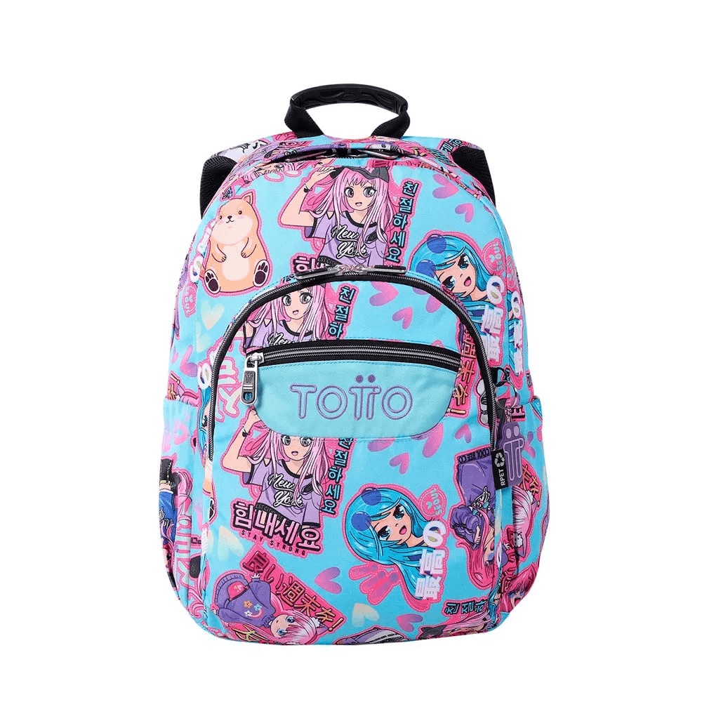 Mochila Totto Acuarela Anime Mujer | OfficeMax