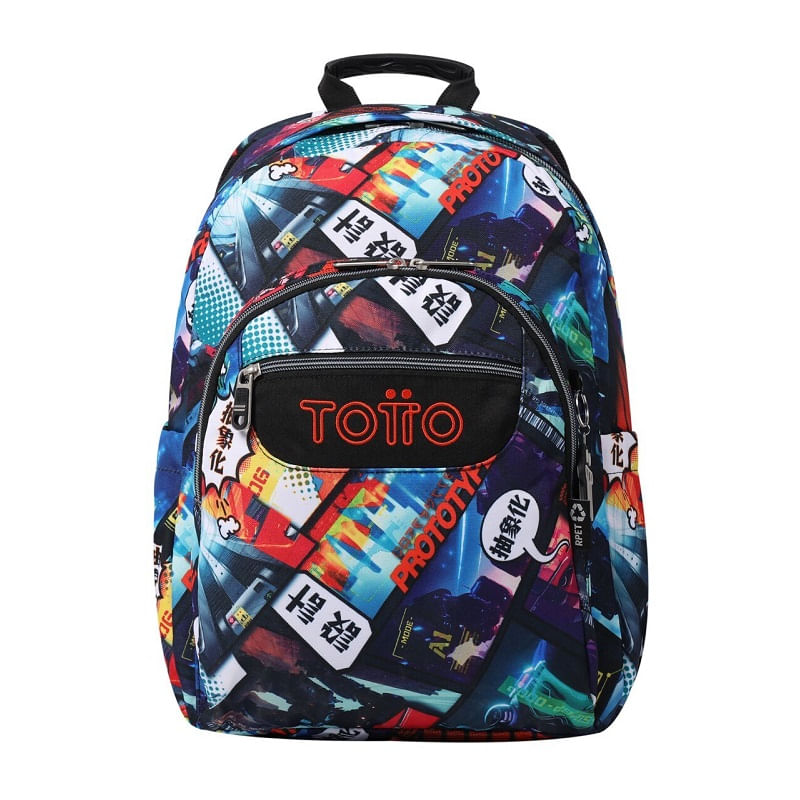 Mochila Totto Acuarela Anime Hombre | OfficeMax - Office Max