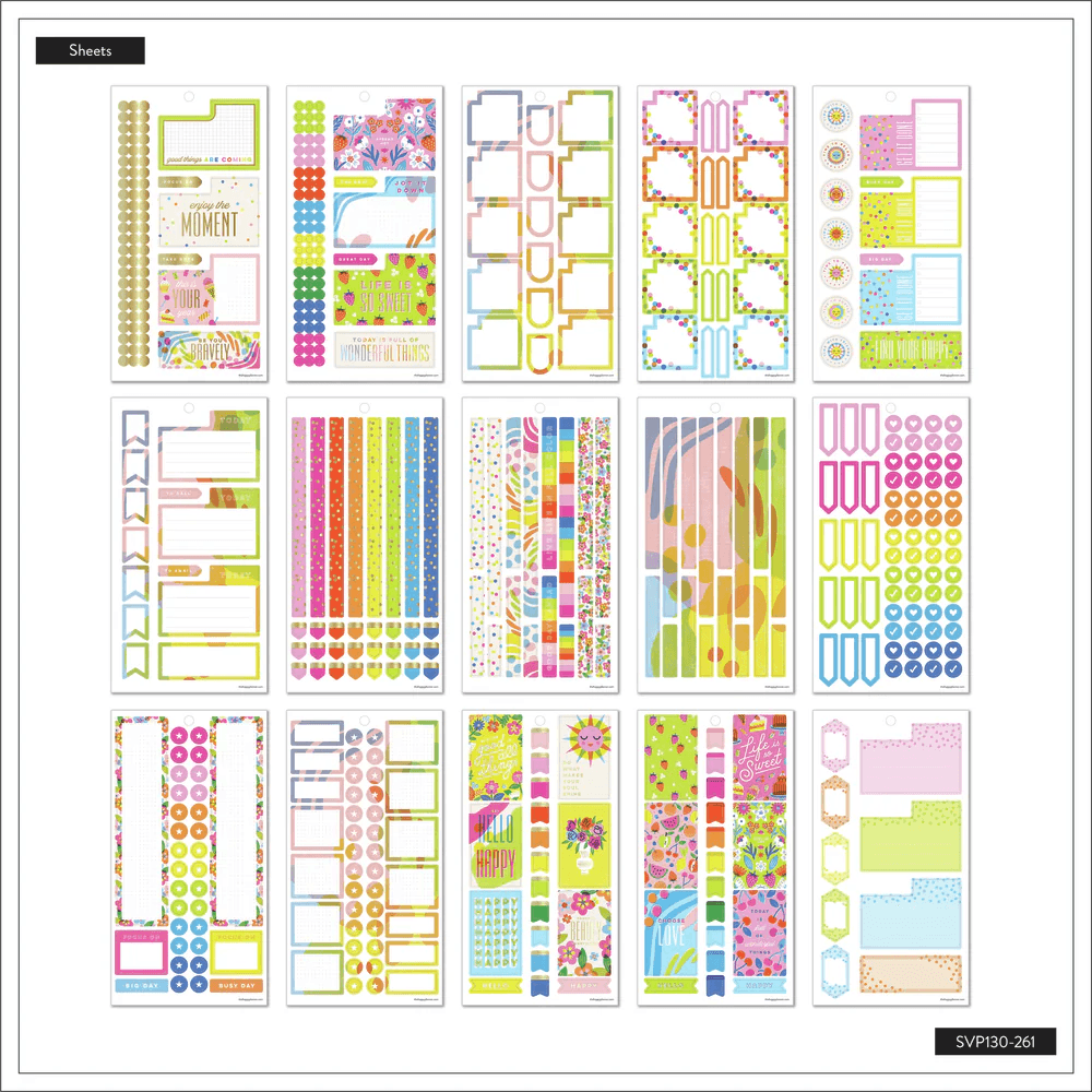 Stickers Happy Planner Sunny Risograph | OfficeMax - Office Max