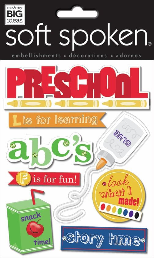 Stickers The Happy Planner Preschool look at me | Stickers | OfficeMax ...