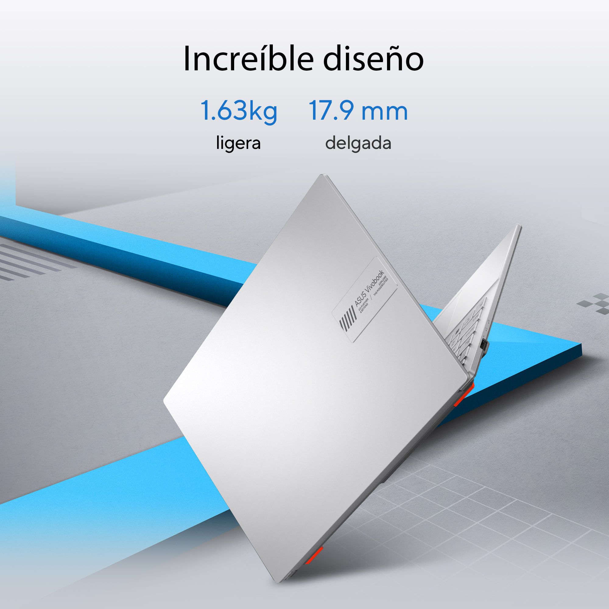 Laptop Asus Vivobook Go 15", Core i3, Mochila Incluida - Office Max