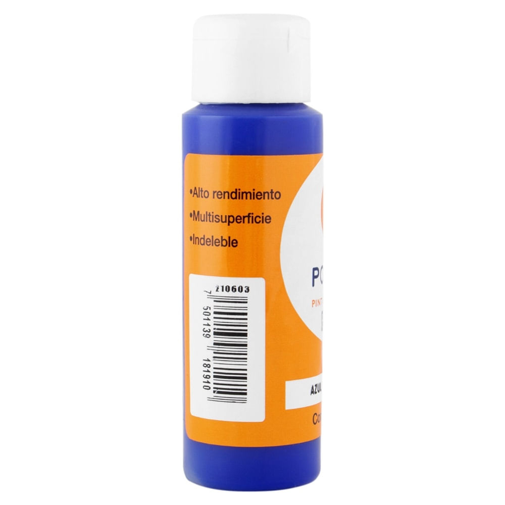 Pintura Acrílica Politec Hobby Mate 315 Azul Ultramar 60ml | Pinturas | OfficeMax - Office Max