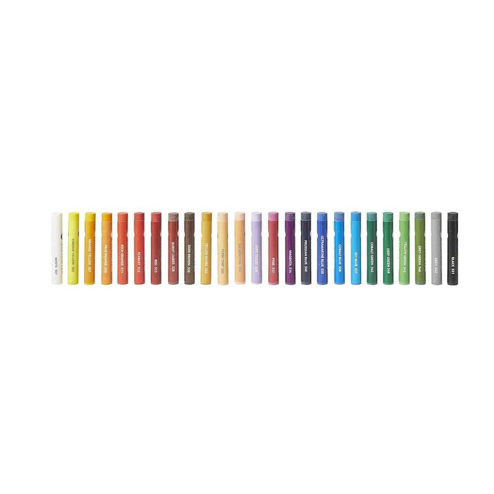 Colores Pastel Daler & Rowney Simply Oil Pastels 25 piezas | Colores ...