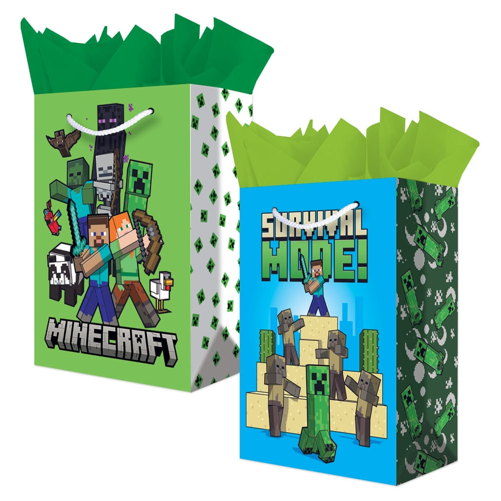 Bolsa de Regalo Granmark Minecraft Grande Varios Modelos 1 pieza ...