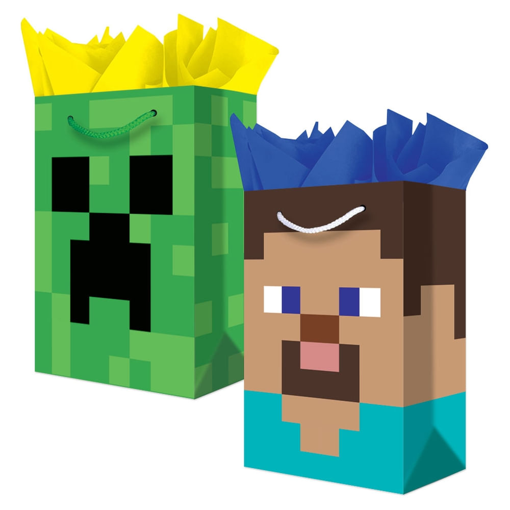 Bolsa de Regalo Granmark Minecraft Grande Varios Modelos 1 pieza ...