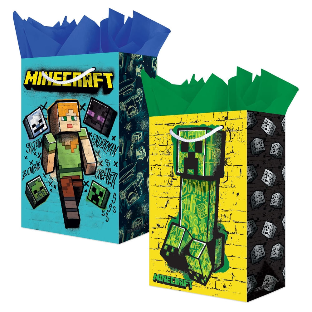 Bolsa de Regalo Granmark Minecraft Grande Varios Modelos 1 pieza ...