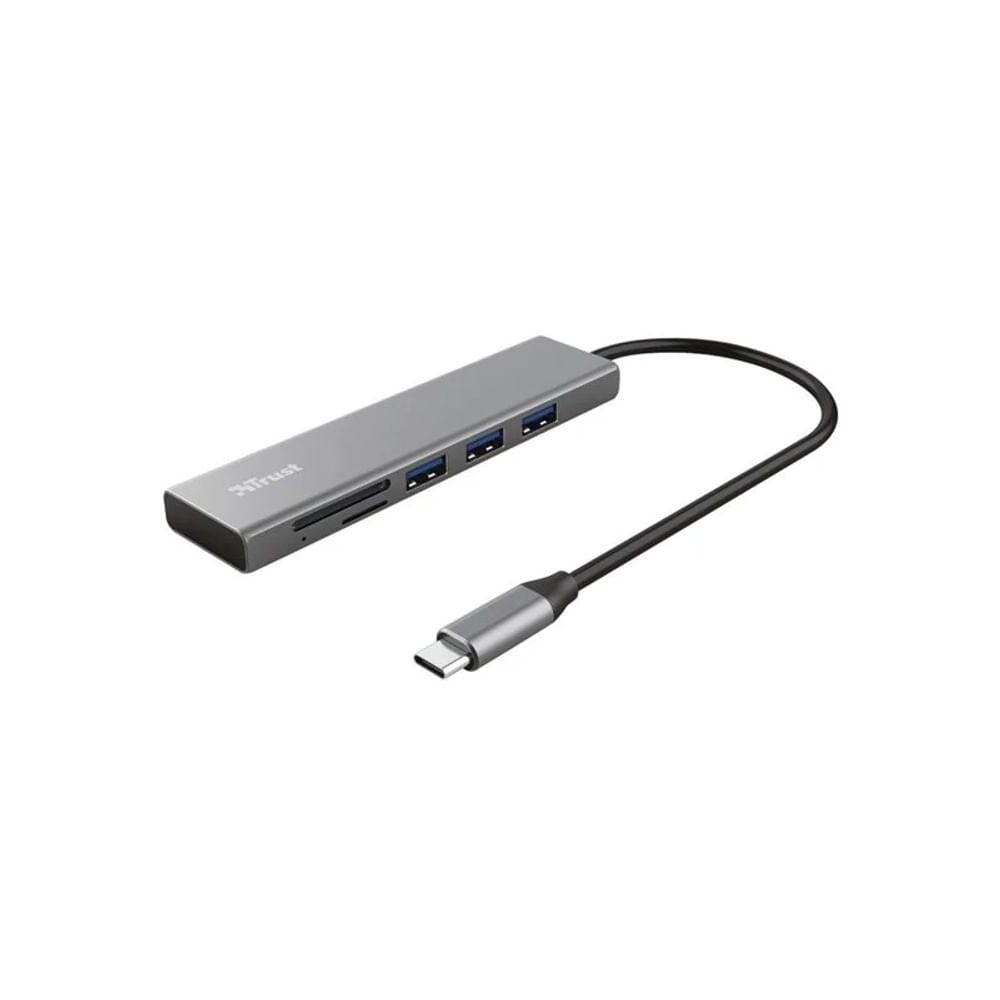 HUB Multipuertos USB-C Trust Halyx 5 Puertos | Hubs | OfficeMax ...