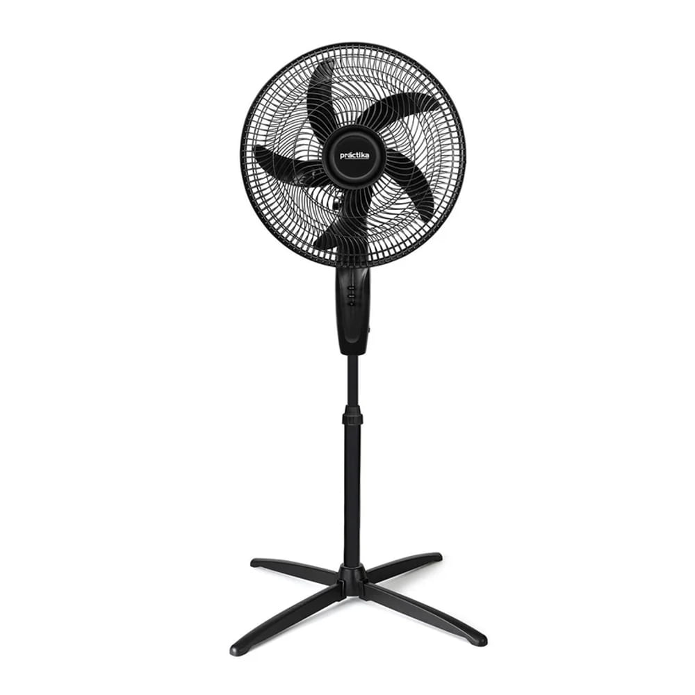 Ventilador de Pedestal Taurus Practika Negro 16 pulgadas | Ventiladores | OfficeMax - Office Max