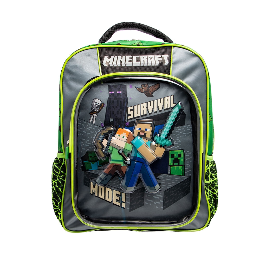 Mochila Ruz Minecraft Steve y Alex | Mochilas Escolares | OfficeMax ...