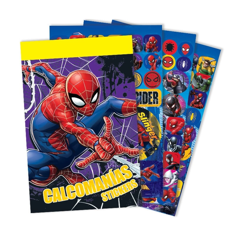 Bloc de Stickers Granmark Spider-Man 12 hojas | OfficeMax. Tienda en ...