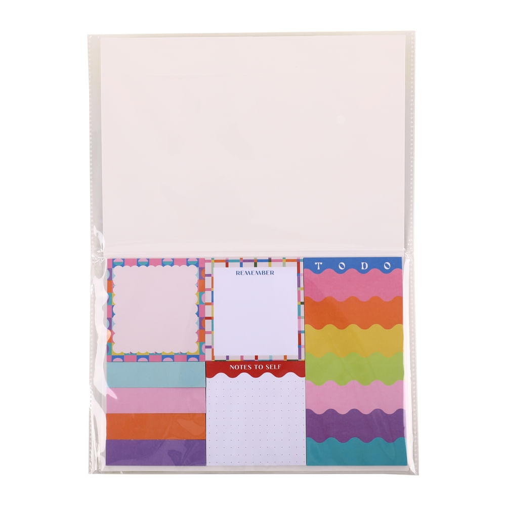 Set de Notas Adhesivas Stuk Rainbow Azul | Back To School | OfficeMax ...